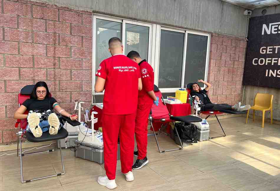 A Blood Drive Day at the Lebanese Canadian University in Collaboration ...