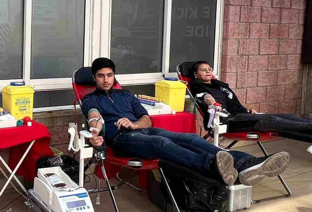 A Blood Drive Day at the Lebanese Canadian University in Collaboration ...
